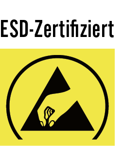 ESD surfaces and ESD protection zones